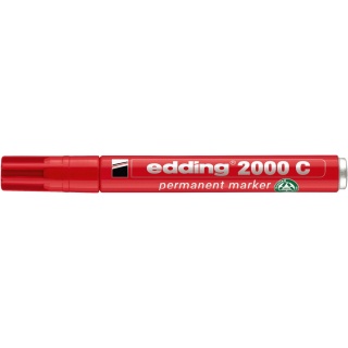 Marker permanent e-2000c EDDING, 1,5-3mm, red - PBS Connect Polska ...
