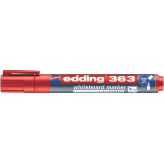 Marker whiteboard e-363 EDDING, 1-5mm, red - PBS Connect Polska ...