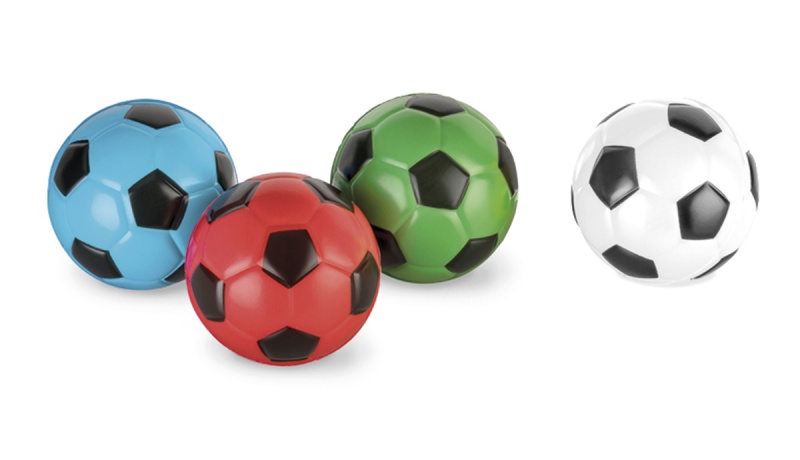 Piłka nożna Fun & Jump TRENDHAUS CH FB-6, Ø 6,2 cm, mix kolorów - PBS ...