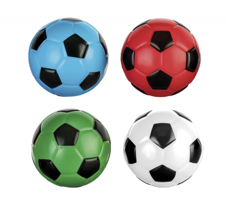 Piłka nożna Fun & Jump TRENDHAUS CH FB-6, Ø 6,2 cm, mix kolorów - PBS ...