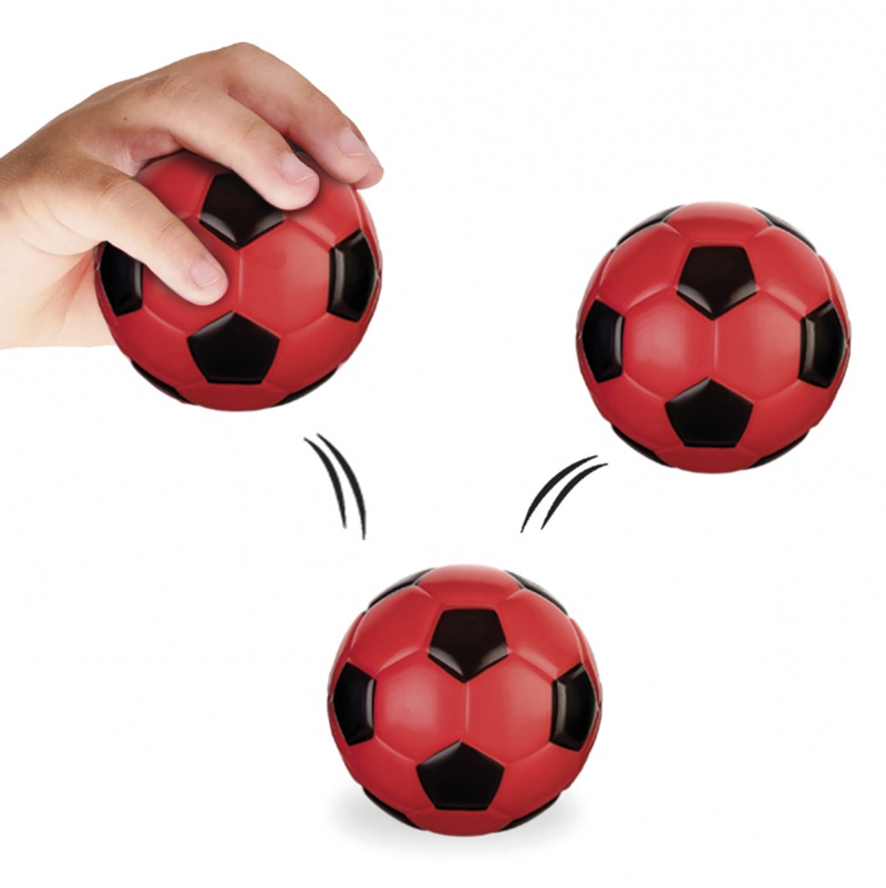 Piłka nożna Fun & Jump TRENDHAUS CH FB-6, Ø 6,2 cm, mix kolorów - PBS ...