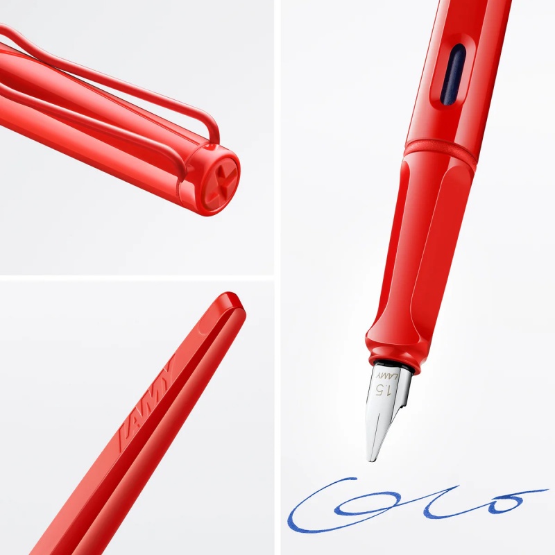 Fountain pen LAMY Joy 015, 1, 9mm, red - PBS Connect Polska: artykuły ...