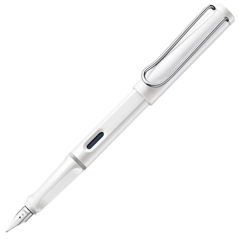Fountain pen LAMY Safari 019, B, white - PBS Connect Polska: artykuły ...