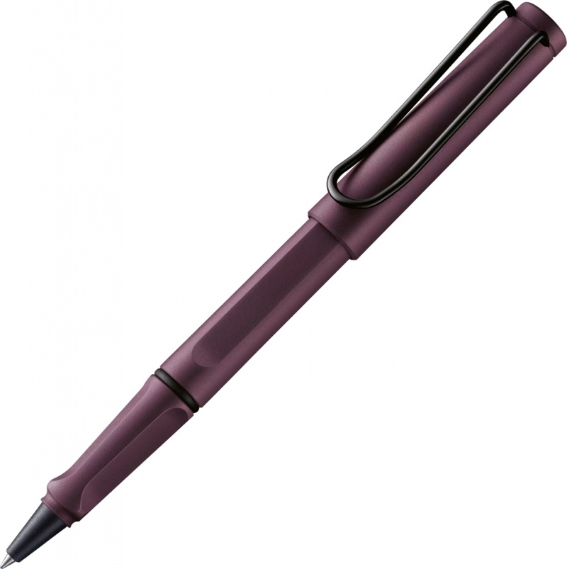 Rollerball pen LAMY Safari 3E3, M, with blue refill, violet - PBS ...